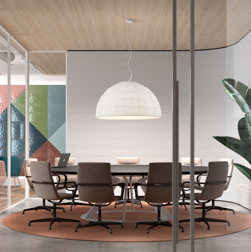 Pendant lamp - MOLN XL - Novolux Lighting - steel / contemporary / corded