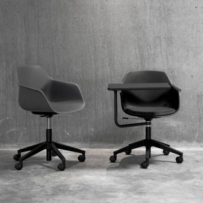 Composite conference chair - FOUR®ME 66 - Ocee Design - on casters ...