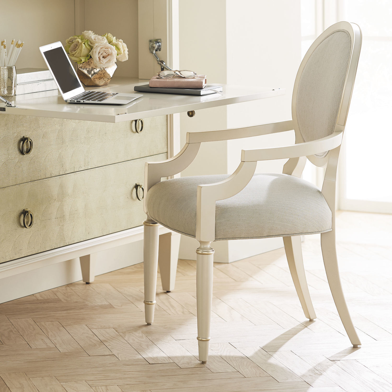 Traditional dining chair - CHITTER CHATTER - CARACOLE - indoor / fabric ...