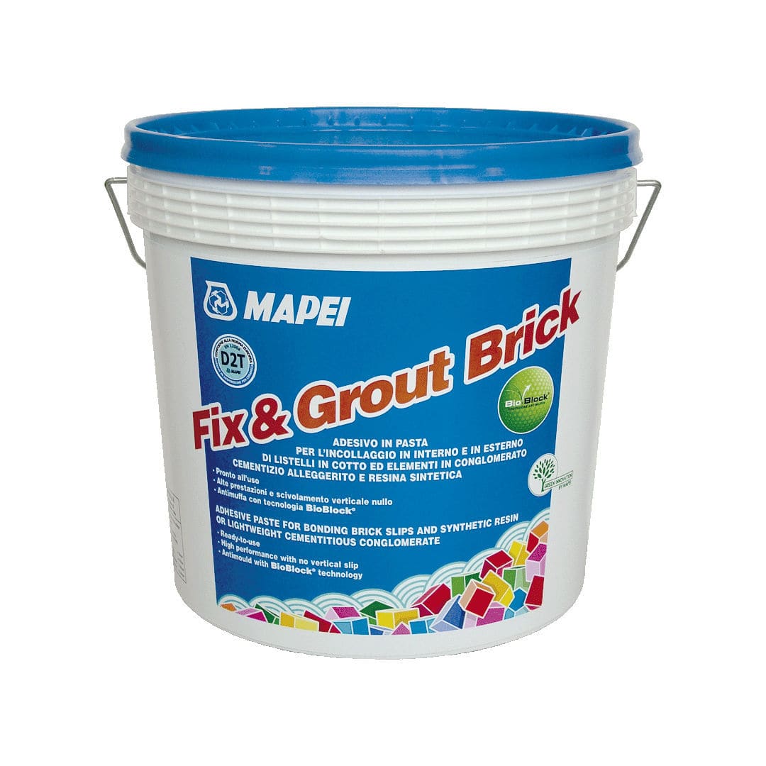 Adhesive paste - FIX & GROUT BRICK - MAPEI GB