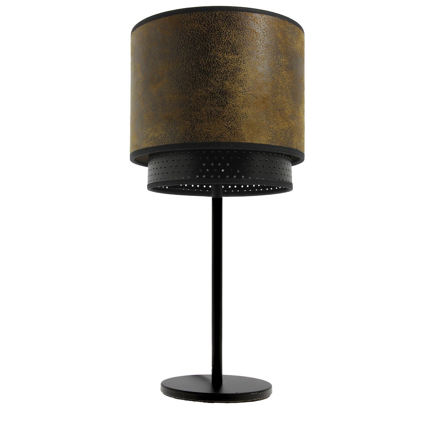 Table lamp - CLUB - METROPOLIGHT - metal / PVC / leather