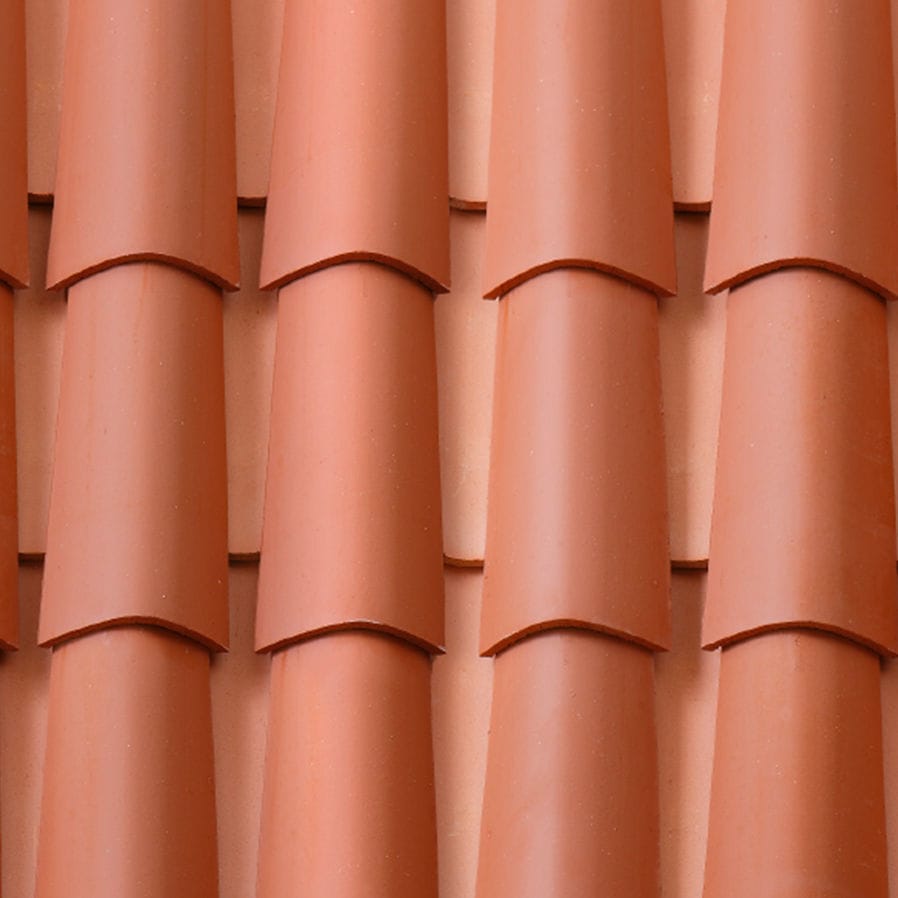 Barrel roof tile - LINEA ROSSA ROSSO - Fornace laterizi Vardanega ...