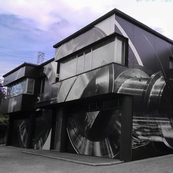 Printed cladding - PANEL COMPOSITE - Umetal - composite / sheet metal ...