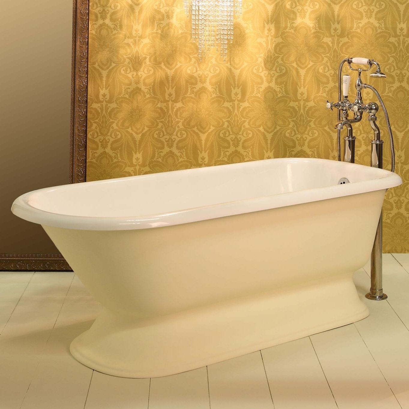 Oval bathtub - SOLUS ADVANCE - Albion Bath Co - free-standing / back to ...