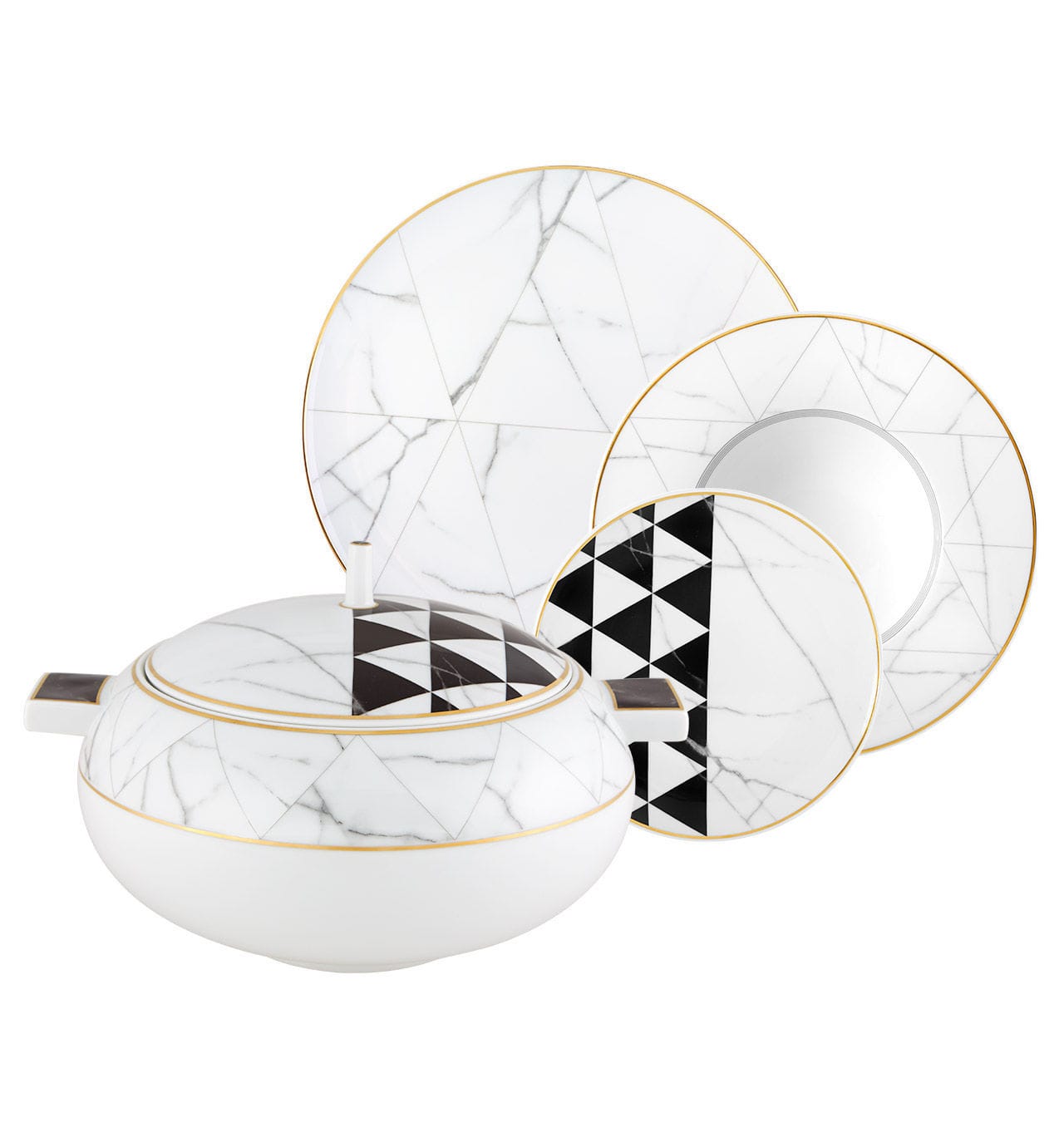 Porcelain tableware - CARRARA - VISTA ALEGRE - for gourmet restaurants ...