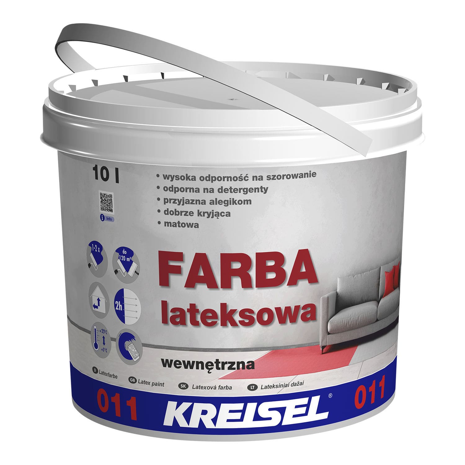 Leak-proofing paint - 011 - Kreisel - decorative / indoor / for wall