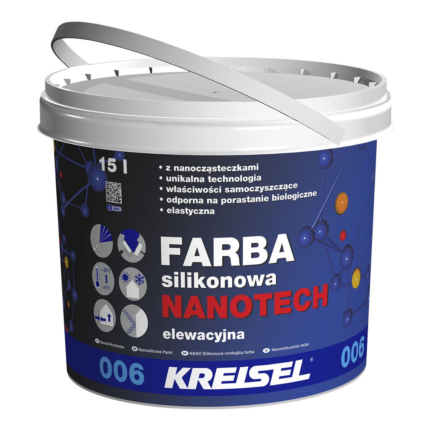 Thermal paint - NANOTECH 006 - Kreisel - insulation / decorative / interior