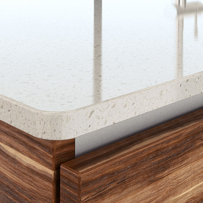 Natural stone countertop - ADIRONDACK BIRCH AB144 - Radianz - quartz ...