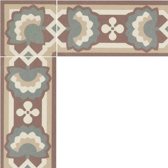 Porcelain border tile - HECTOR - REVOIR PARIS - for floors / wall-mounted