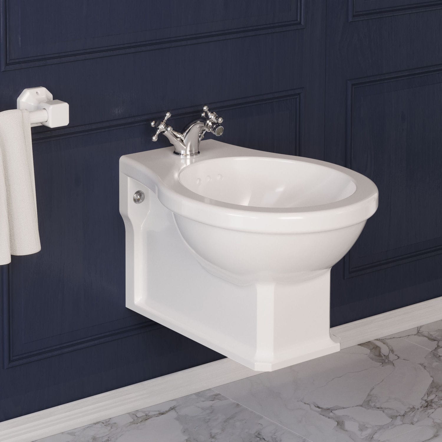 Wall-hung bidet - NEOCLÁSSICA - Valadares - ceramic