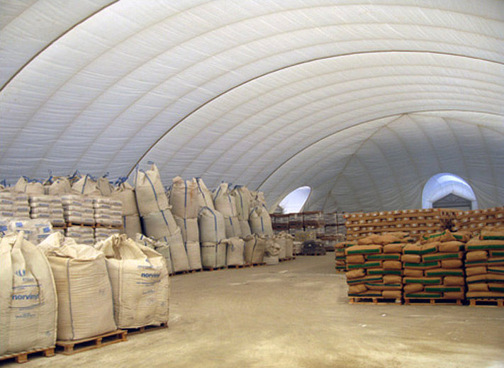 Storage inflatable structure - STORAGE ROOM - HOLSTROY