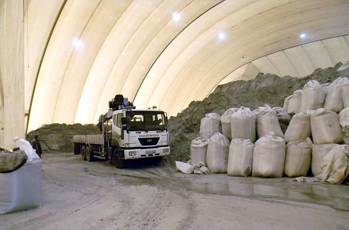 Storage inflatable structure - STORAGE - HOLSTROY - for industrial use