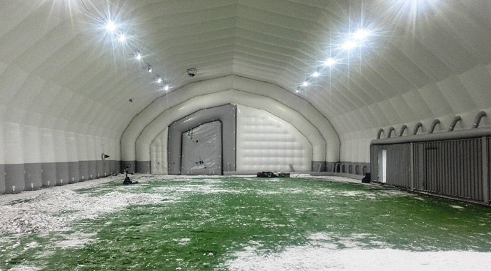 Sports facility inflatable structure - FUTSAL HALL - HOLSTROY - building