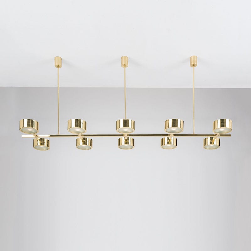 Hanging light fixture - LINE - MAPSWONDERS - LED / halogen / linear
