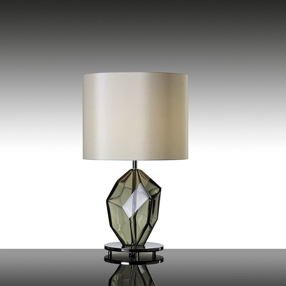 Table lamp - ROCK - Alberto Dona - glass / contemporary / corded