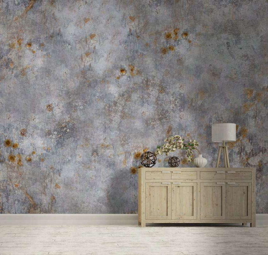 Traditional wallpaper - DIRTY - WallyArt - nonwoven fabric / fiberglass ...