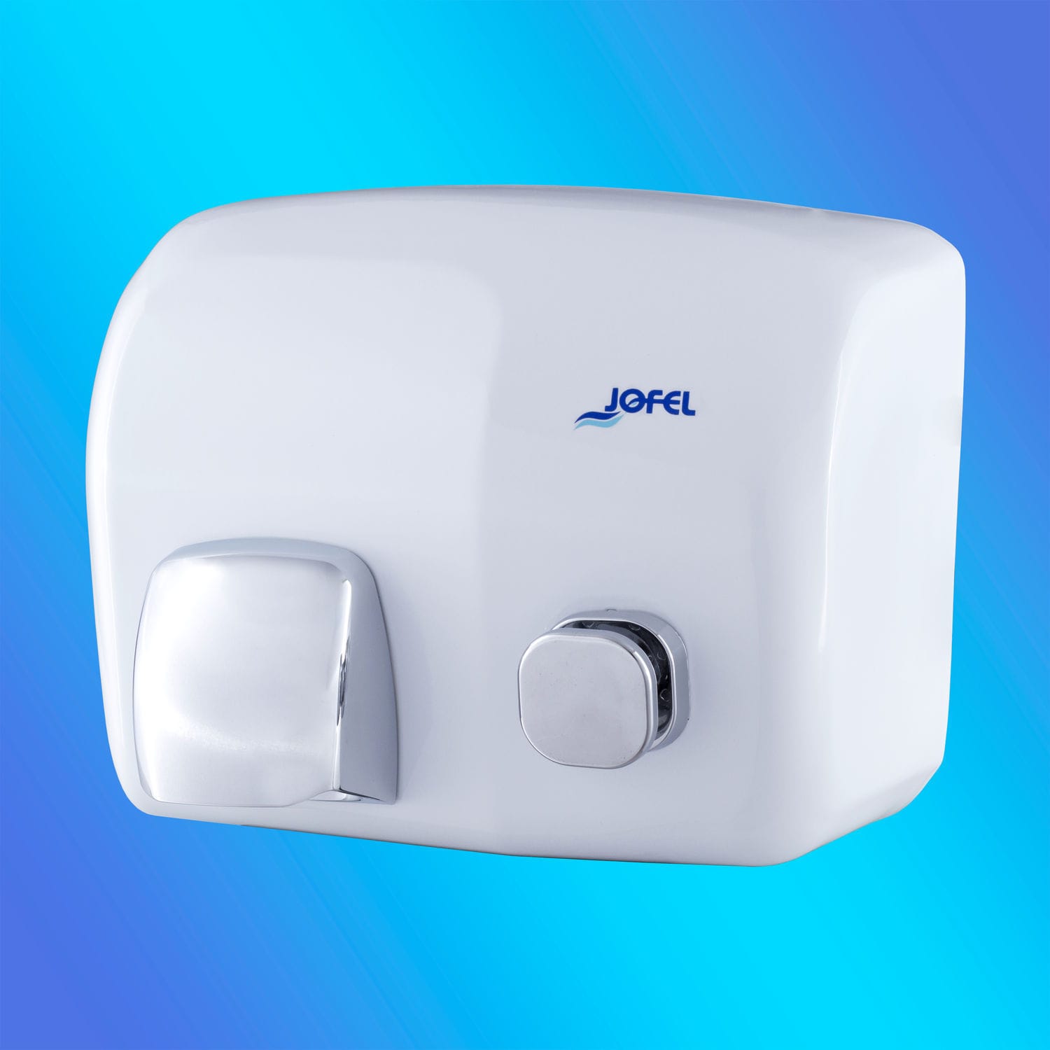 Push-button hand dryer - AA93000 - JOFEL INDUSTRIAL S.A. - wall-mounted ...