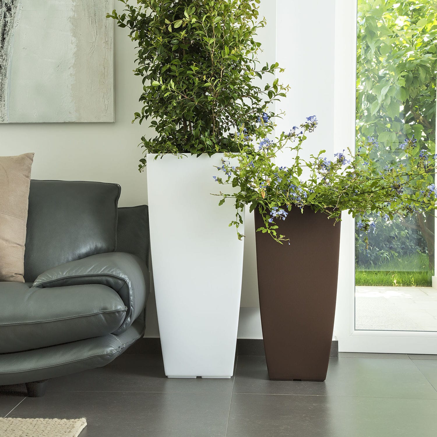 Rotomolded polyethylene plant pot - CROMIA: STILO SQUARE - MONACIS ...