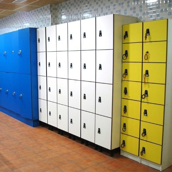 HPL locker - GYM - Brikley - key / for sports facility / commercial