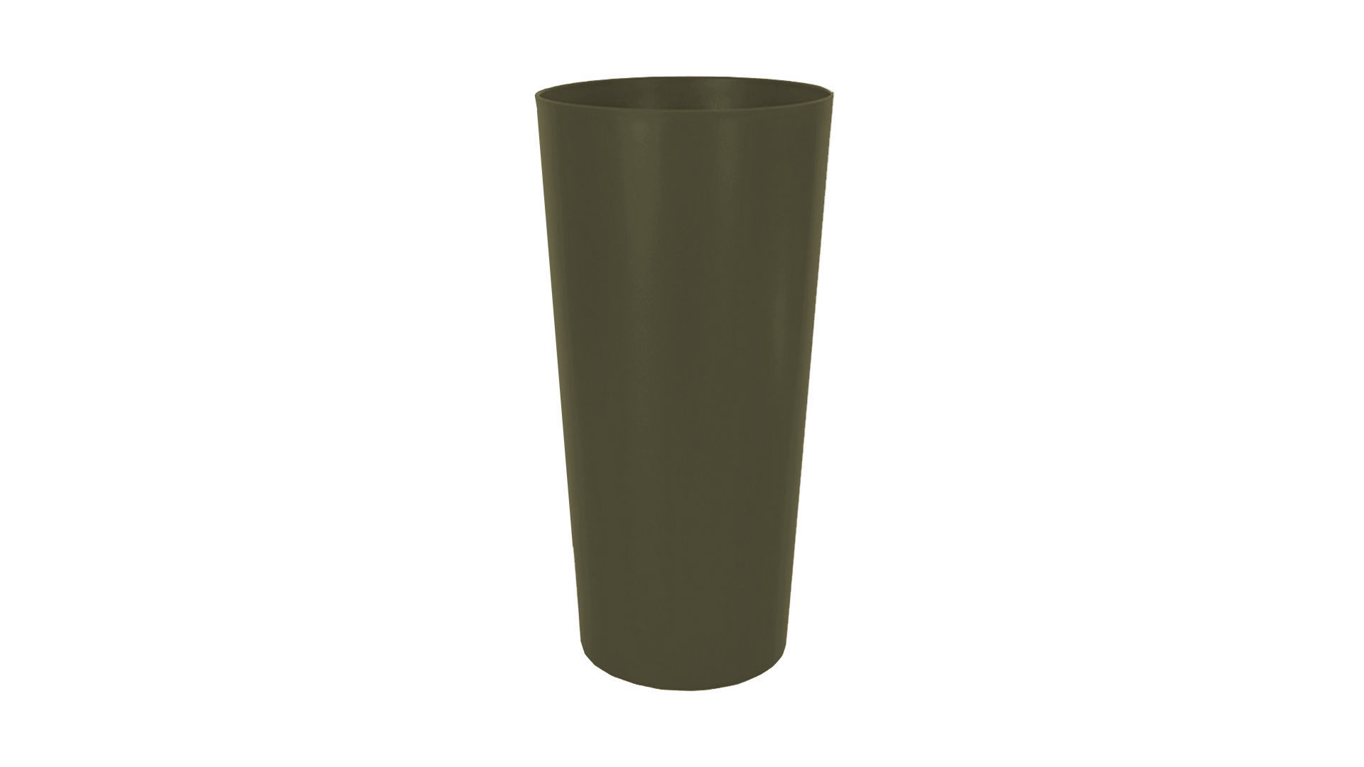 Polypropylene garden pot / round / high / home - PORTO - Artevasi, S.A ...