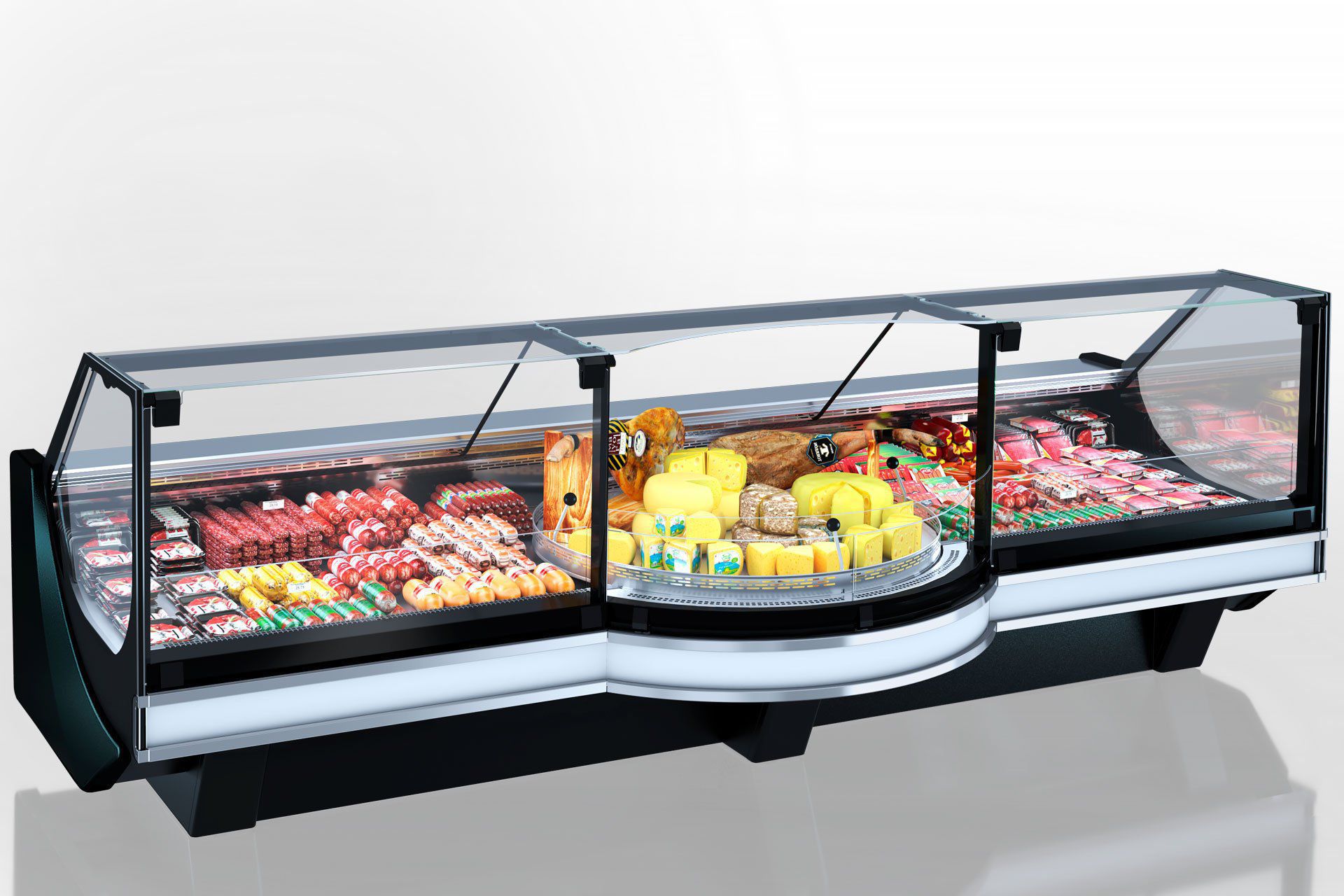 Counter refrigerated display case - MISSOURI COLD DIAMOND MC 126 ...