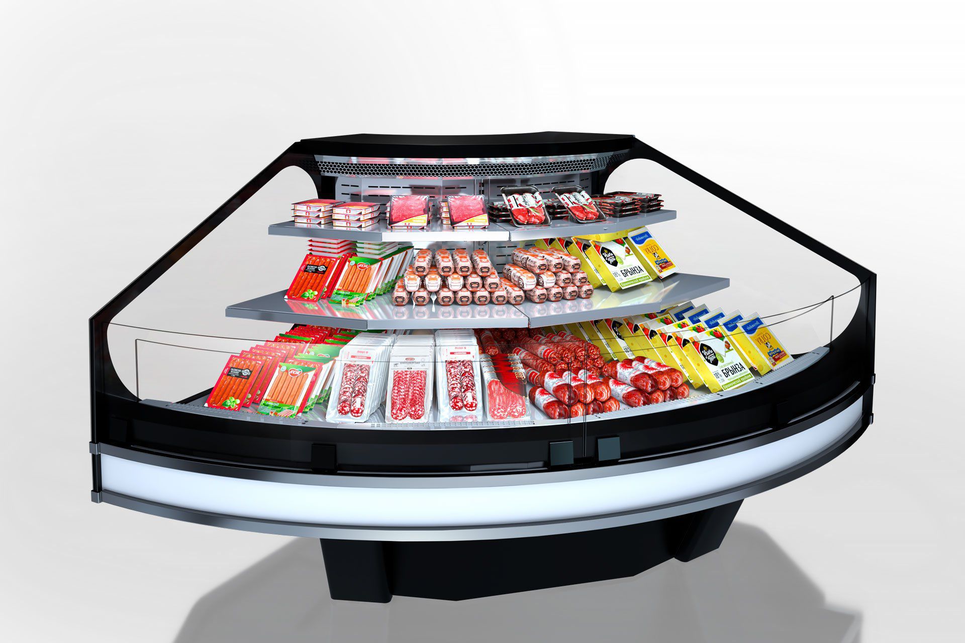 Counter refrigerated display case - MISSOURI COLD DIAMOND MC 126 ...