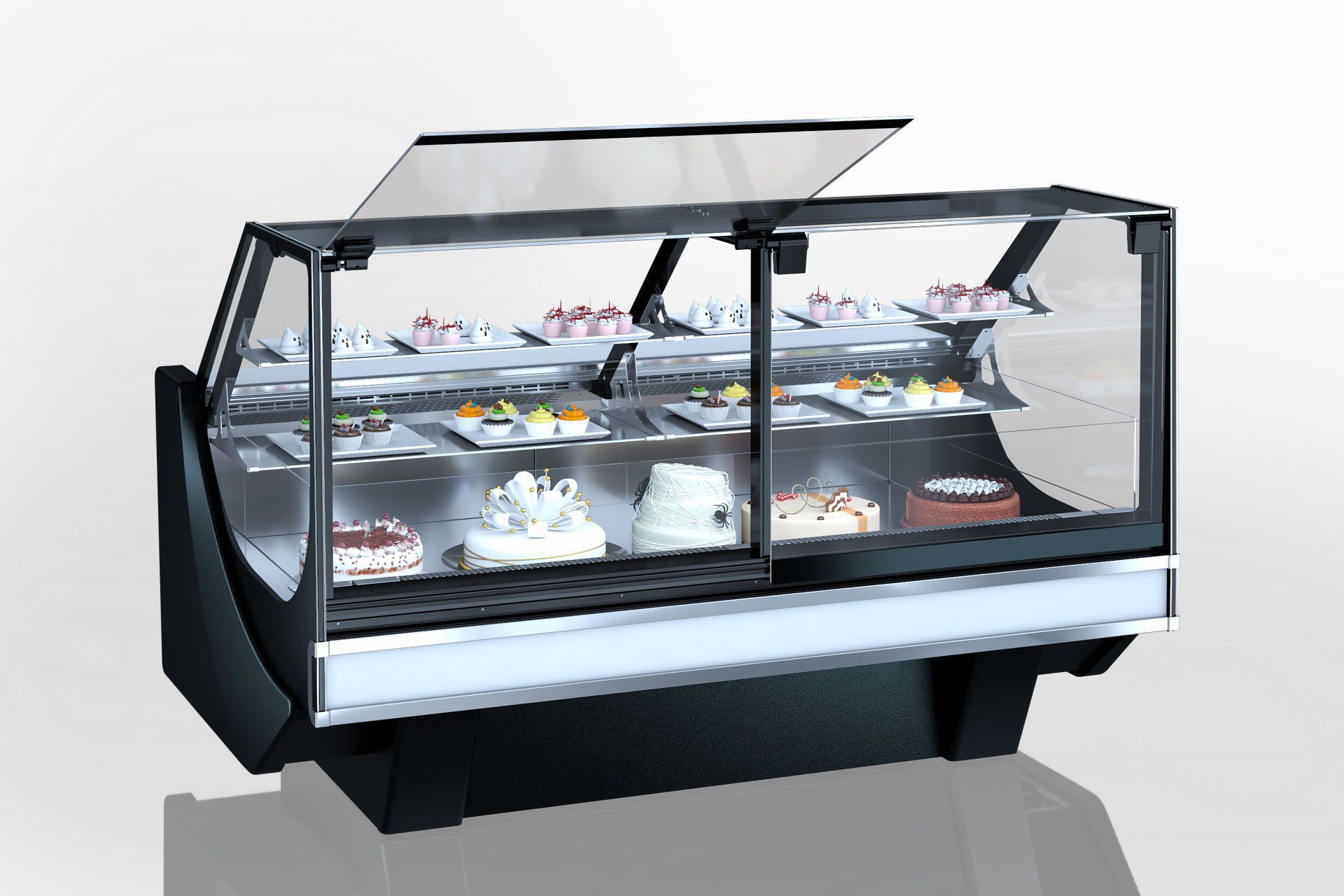 Counter refrigerated display case - MISSOURI COLD DIAMOND MC 126 ...