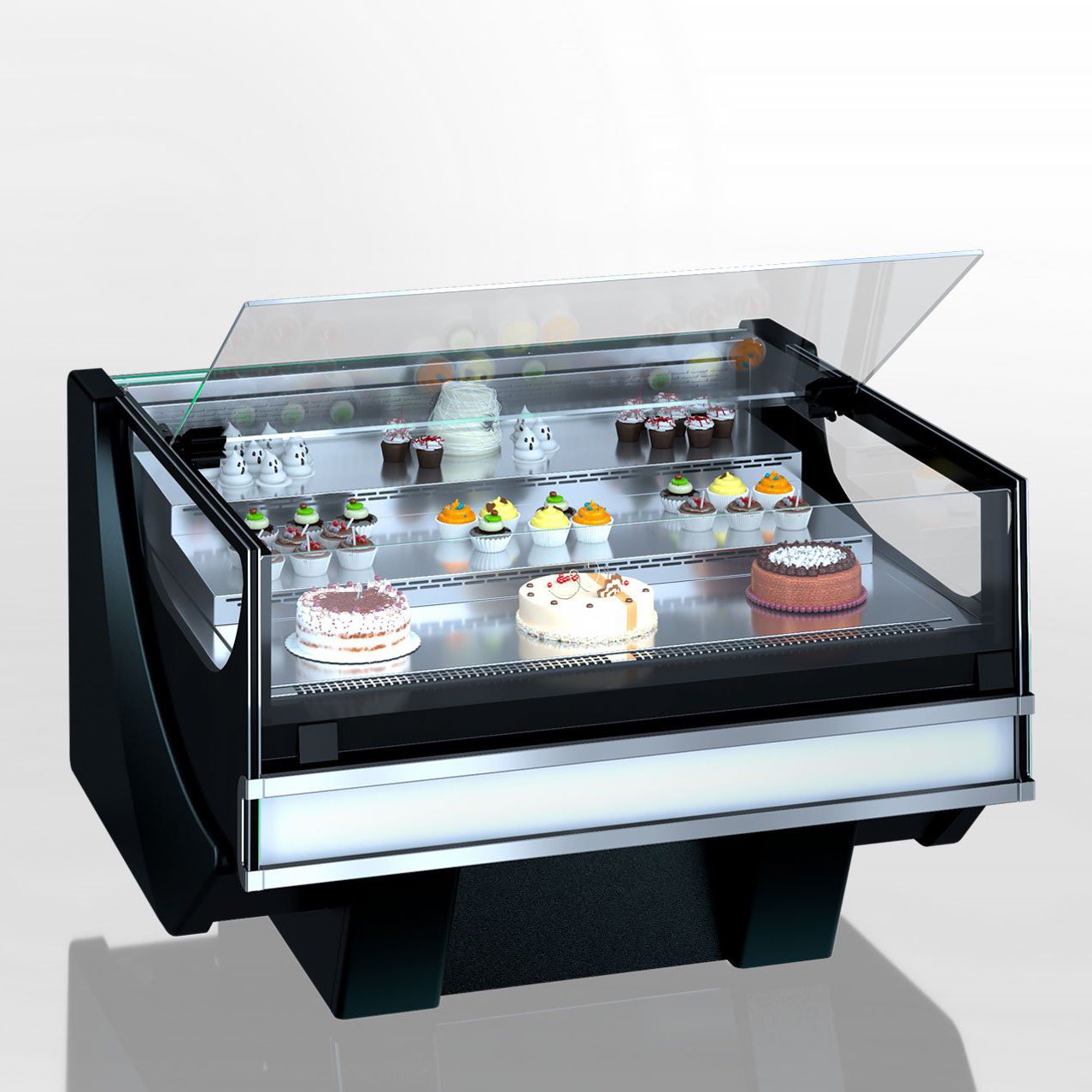 Counter refrigerated display case - MISSOURI COLD DIAMOND MC 126 ...