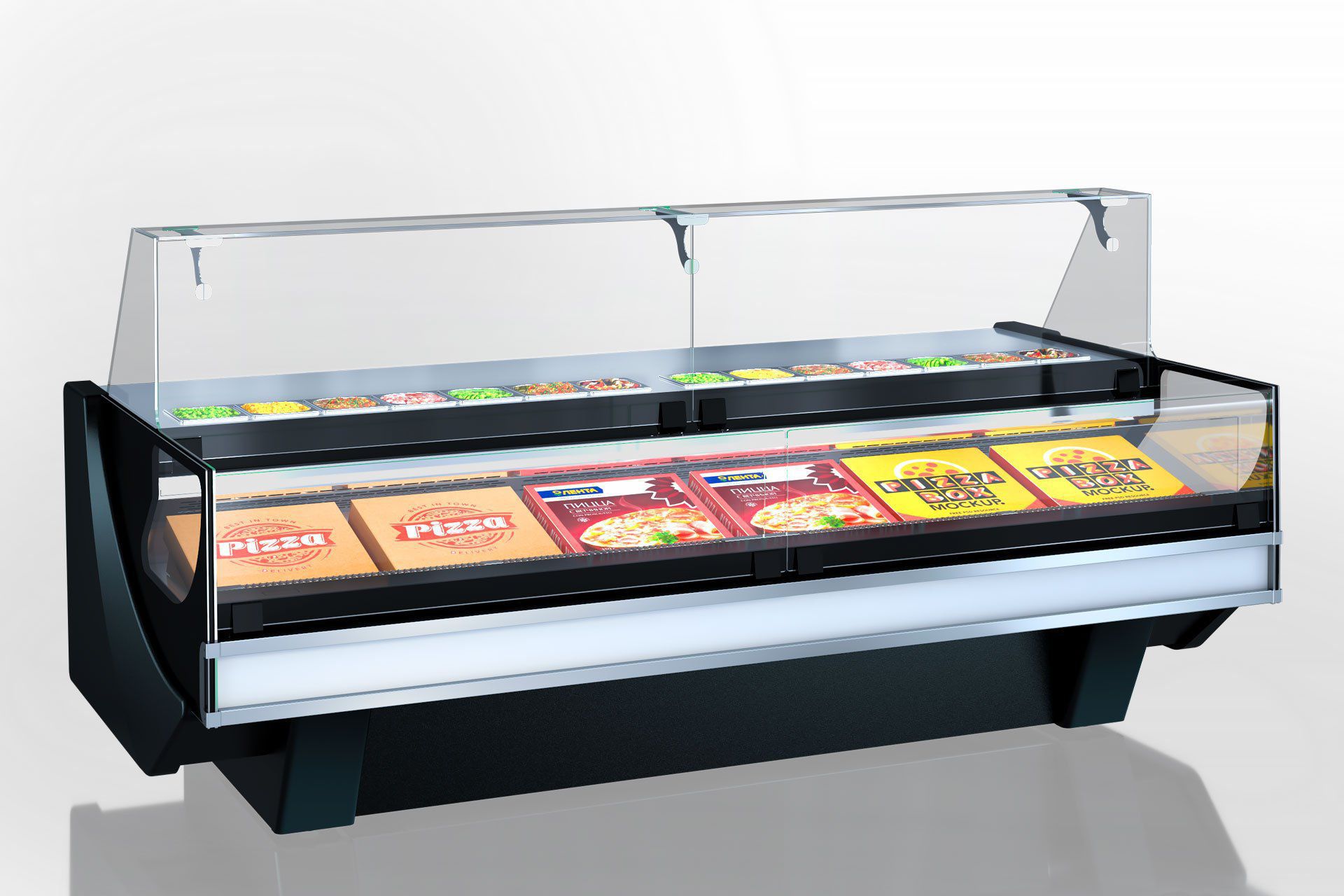 Counter refrigerated display case - MISSOURI COLD DIAMOND MC 126 ...