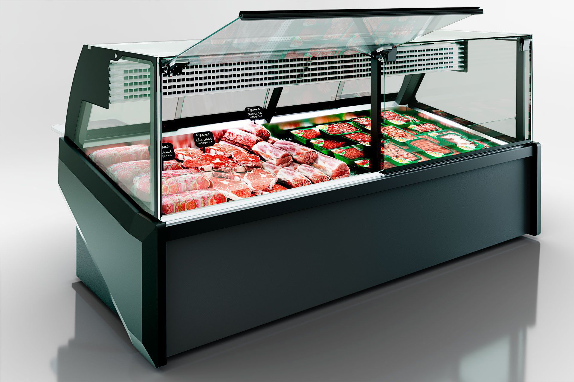 Counter refrigerated display case - MISSOURI MC 120 MEAT - Hitline ...