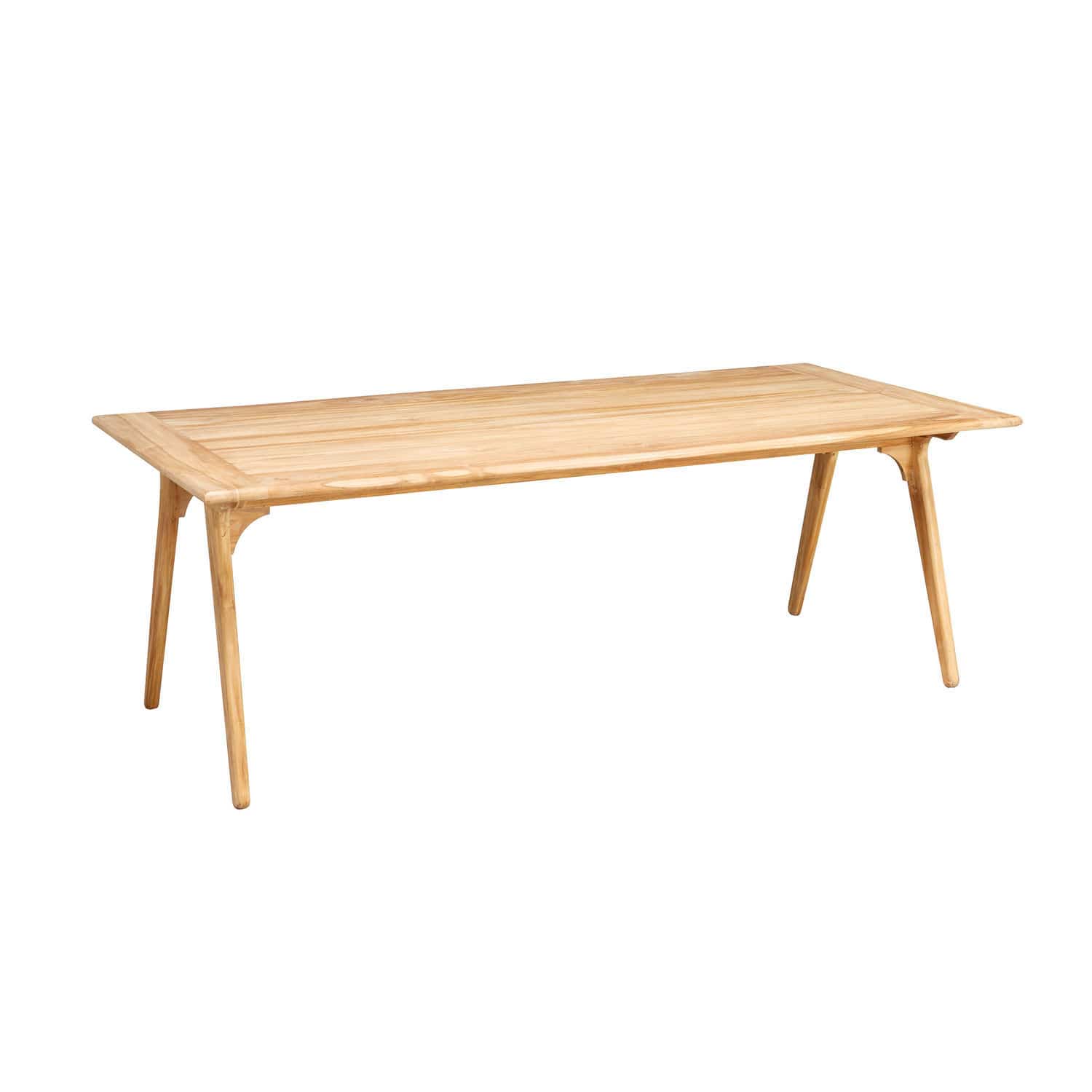 Contemporary dining table - JUUL - applebee - wooden / rectangular / home