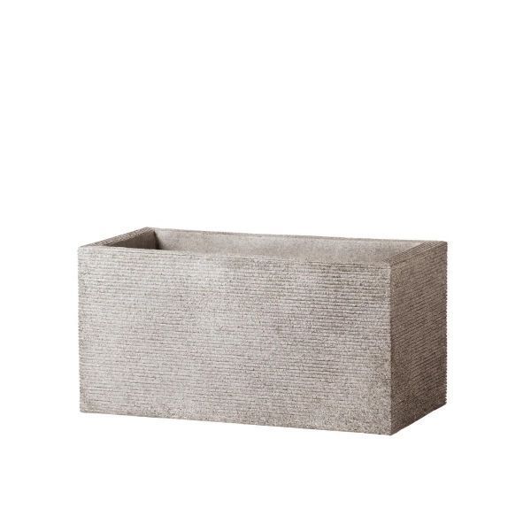 Stone planter - VERSO - PLANTERS UNLIMITED - rectangular / custom ...