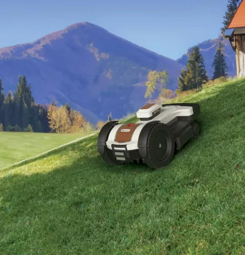 Robotic lawn mower - 4.36 Elite RTK 4WD - Ambrogio Robot - electric ...