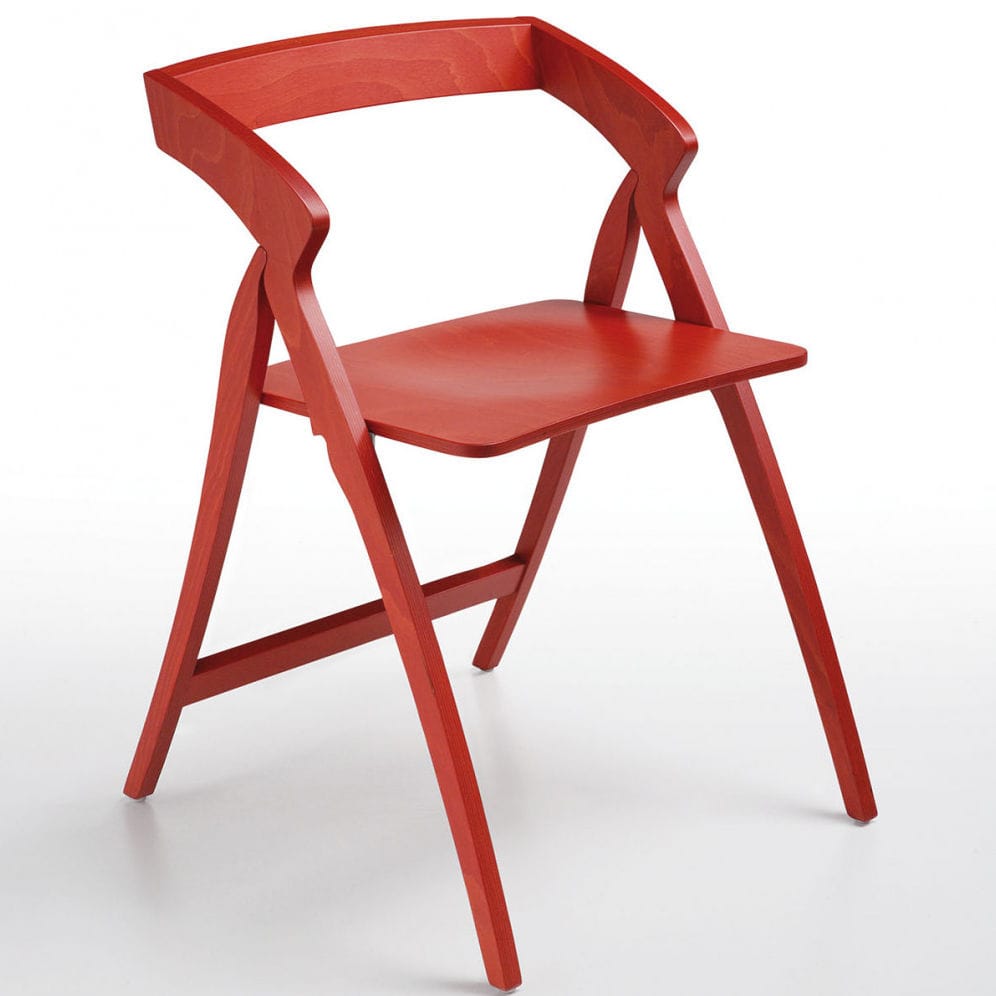 Contemporary chair - PASO DOBLE - BBB Italia - indoor / lacquered wood ...