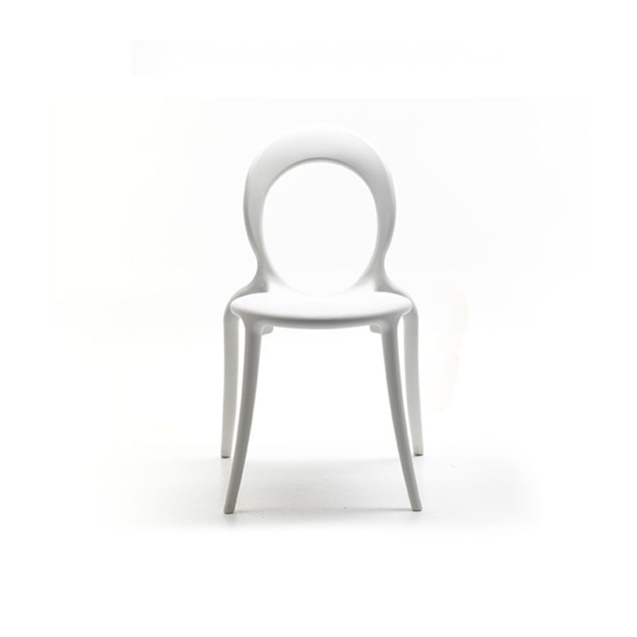 Contemporary chair - HOLLY - BBB Italia - polypropylene / stackable ...