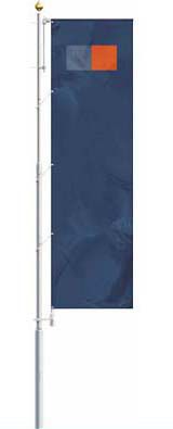 Flag pole - SUPER WINDTRACKER - Alumast - aluminium