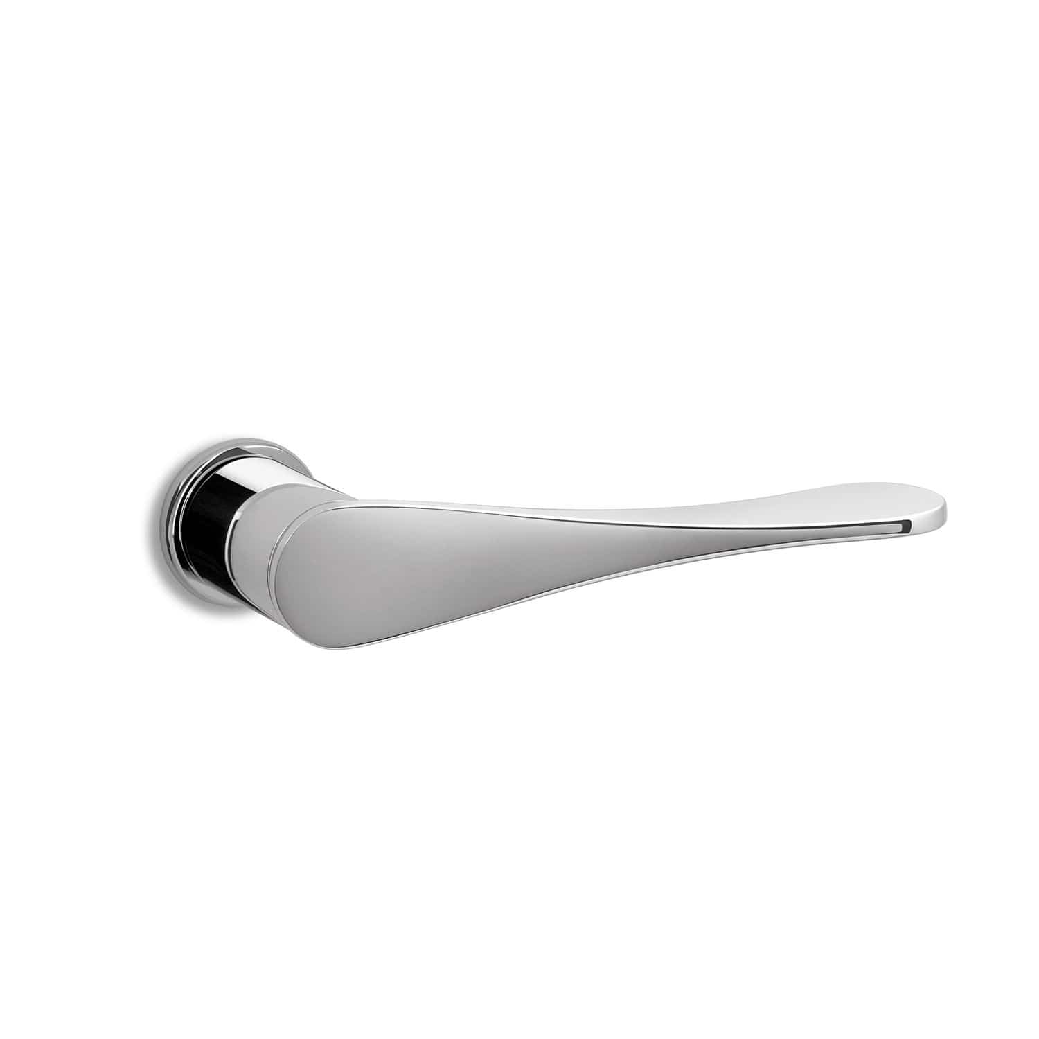 Door handle - SPOON C3 - Ento - brass / contemporary / home