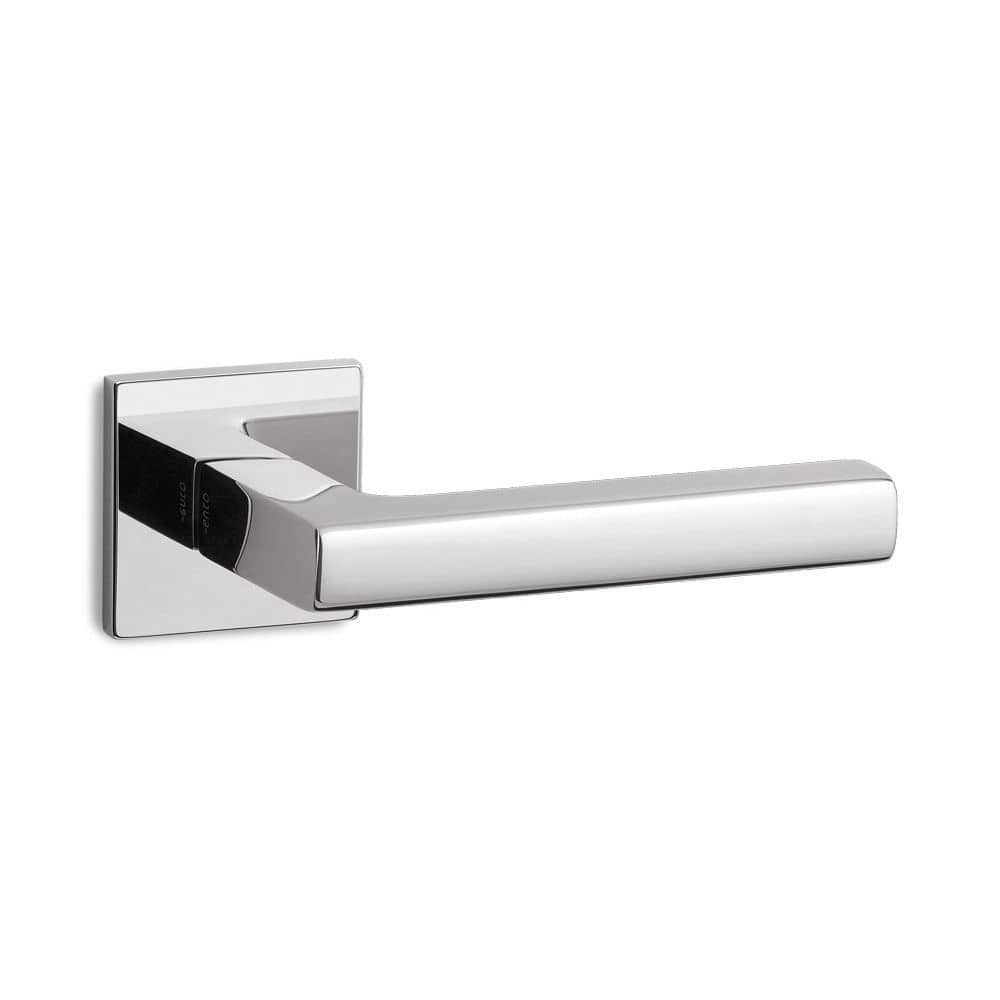 Door handle - UNIT SQ R6 - Ento - brass / contemporary / home