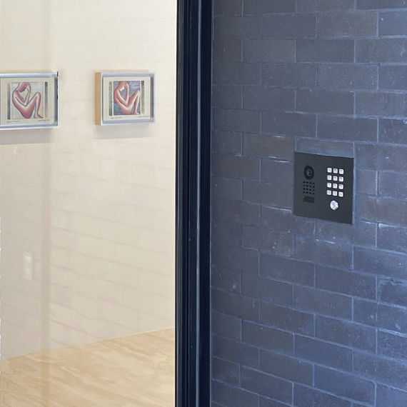 Brushed stainless steel door station - D1101KH Classic - DoorBird ...