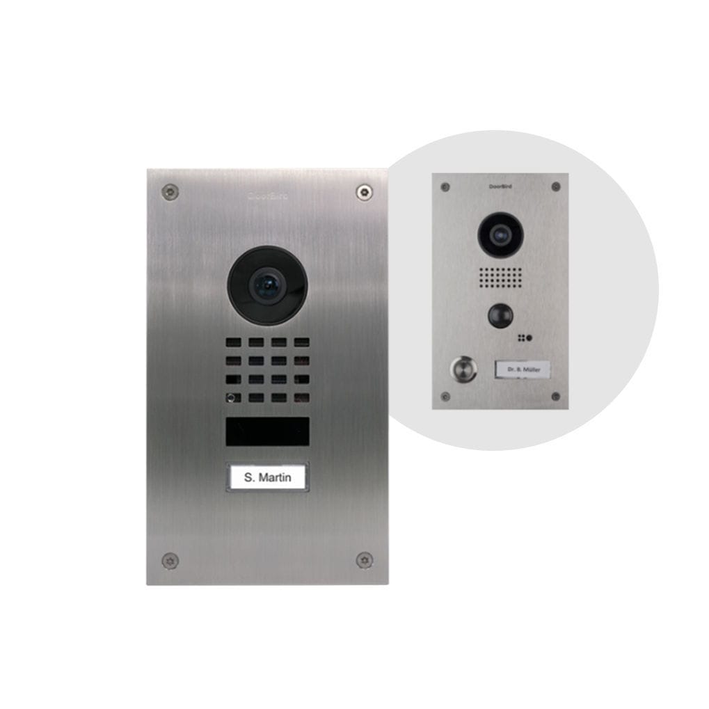 Stainless steel door station - D1101UV - DoorBird - residential / wall ...