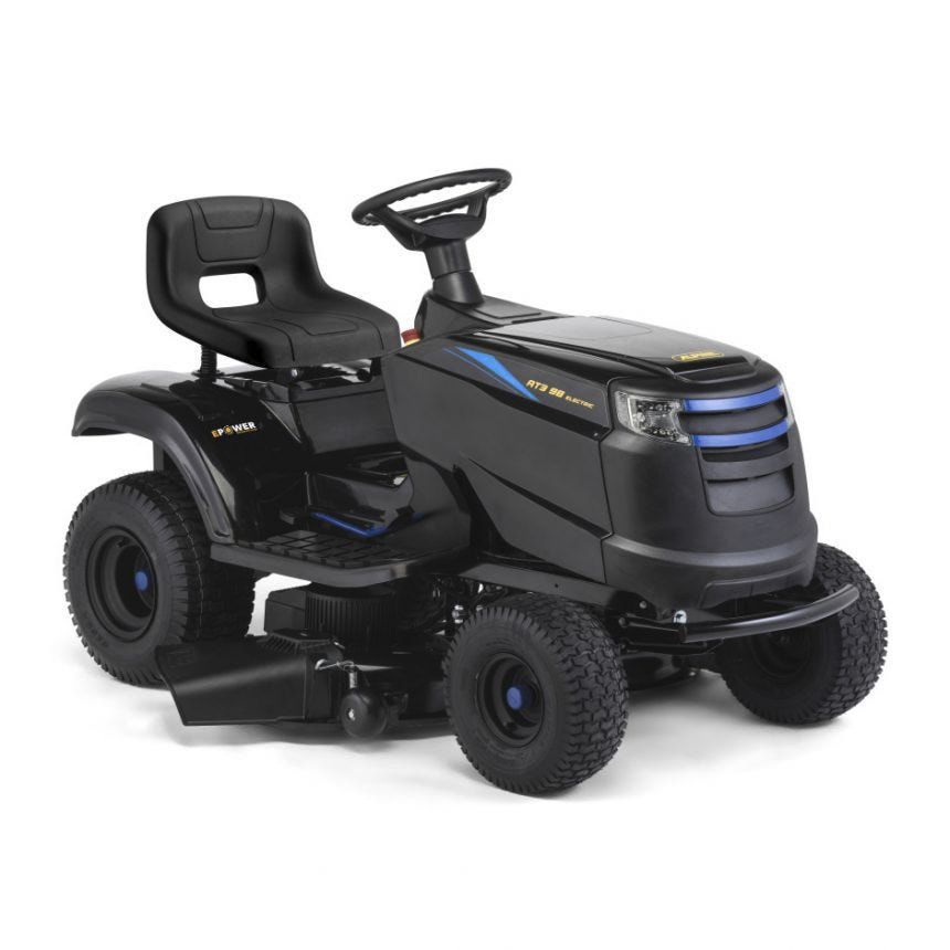 Ride-on lawn mower - AT3 98 - ALPINA - electric / collecting / for ...