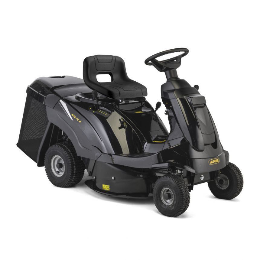 Ride-on lawn mower - AT2 72 A - ALPINA - gasoline / collecting / for ...