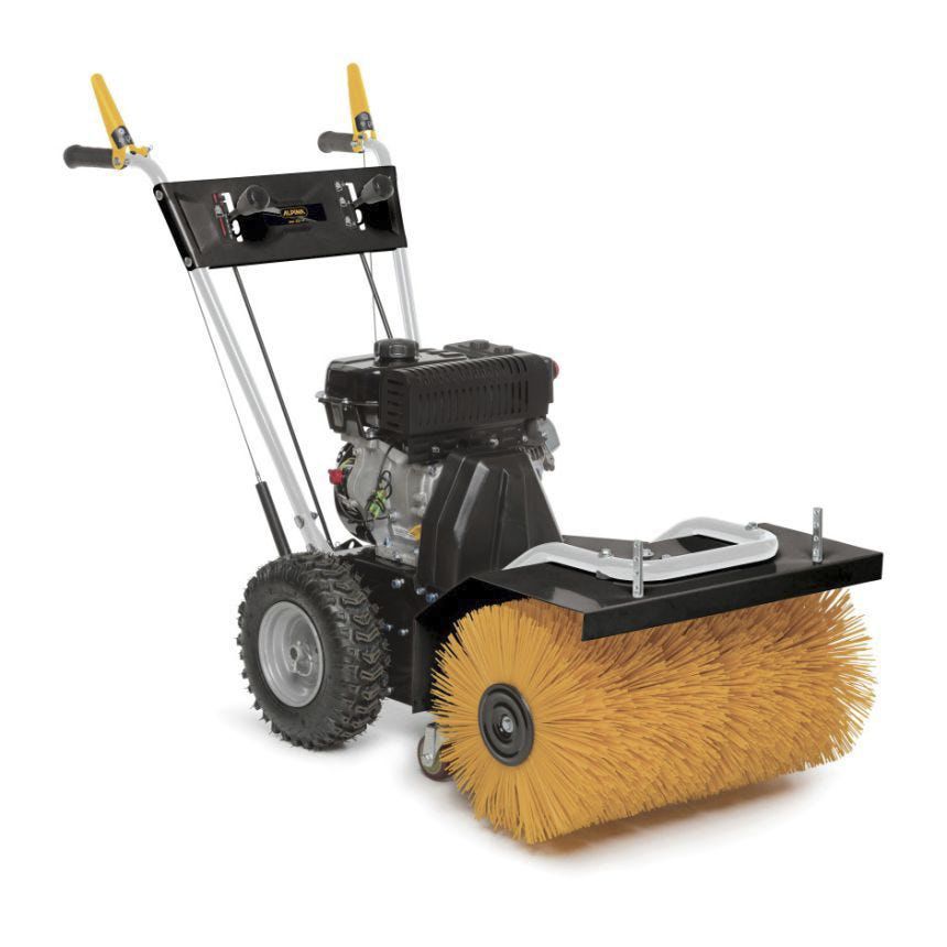 Walk-behind sweeping machine - SW 60 P - ALPINA - outdoor / leaf / gasoline