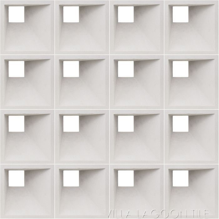 Hollow concrete block - AKUTAN - Villa Lagoon Tile - decorative / for ...