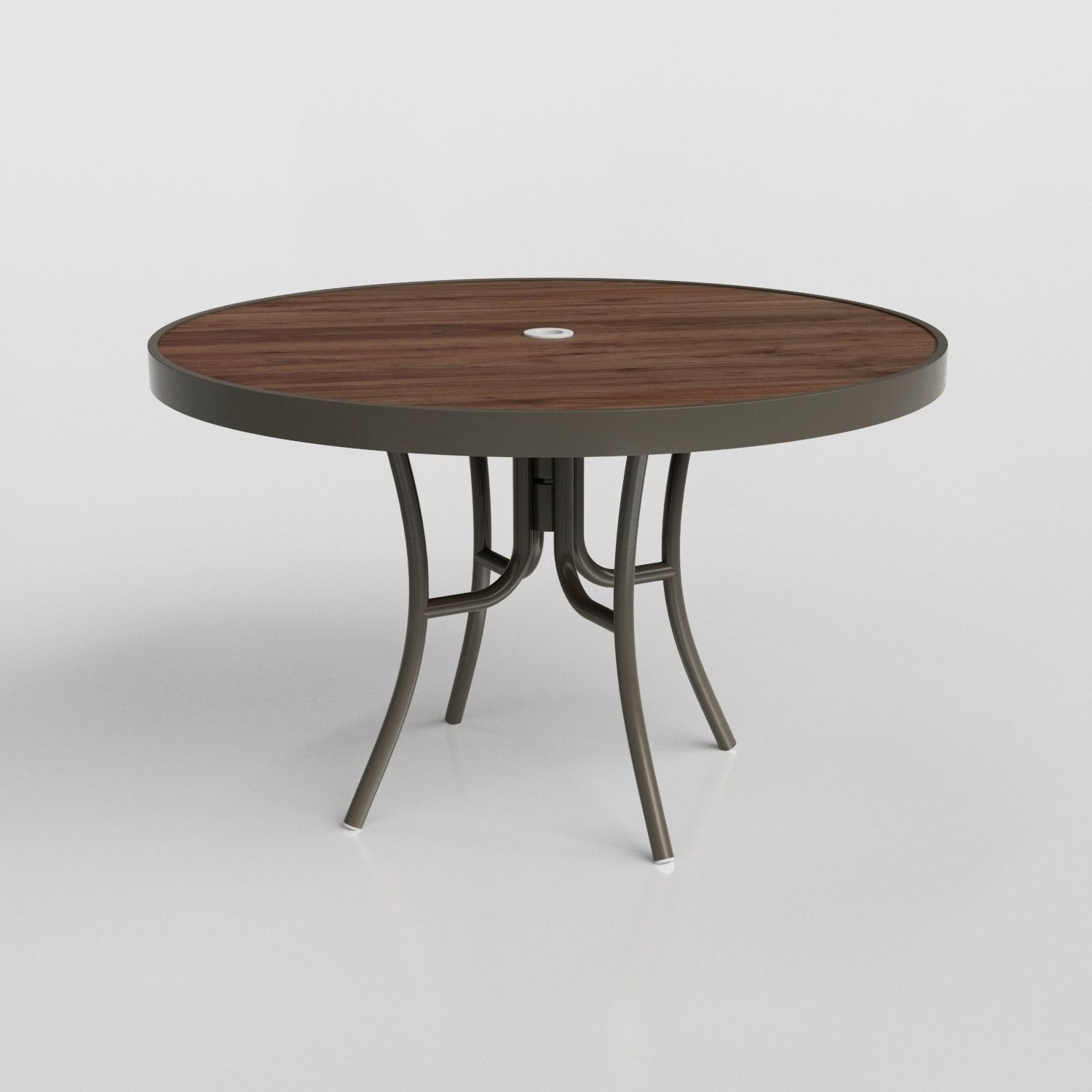 Contemporary dining table - Cancun - Tidelli - glass / aluminum base ...