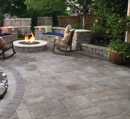 Concrete paver - PANORAMA DEMI - PAVESTONE - stone / pedestrian / high ...