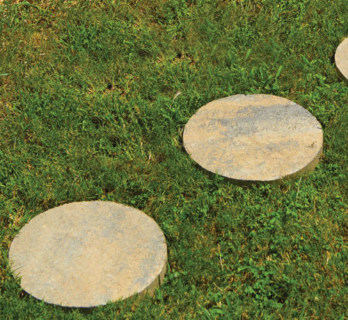 Stepping stone - ROUND TUSCAN - PAVESTONE