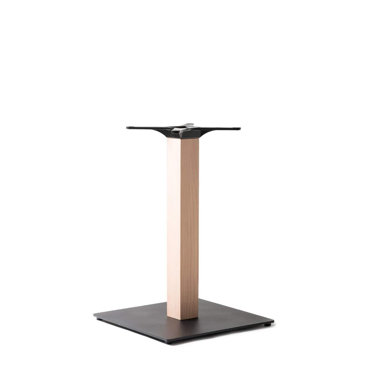 Steel table base - BM 02 - Mebella Beata Kotowska - wooden / contemporary / for high bar tables