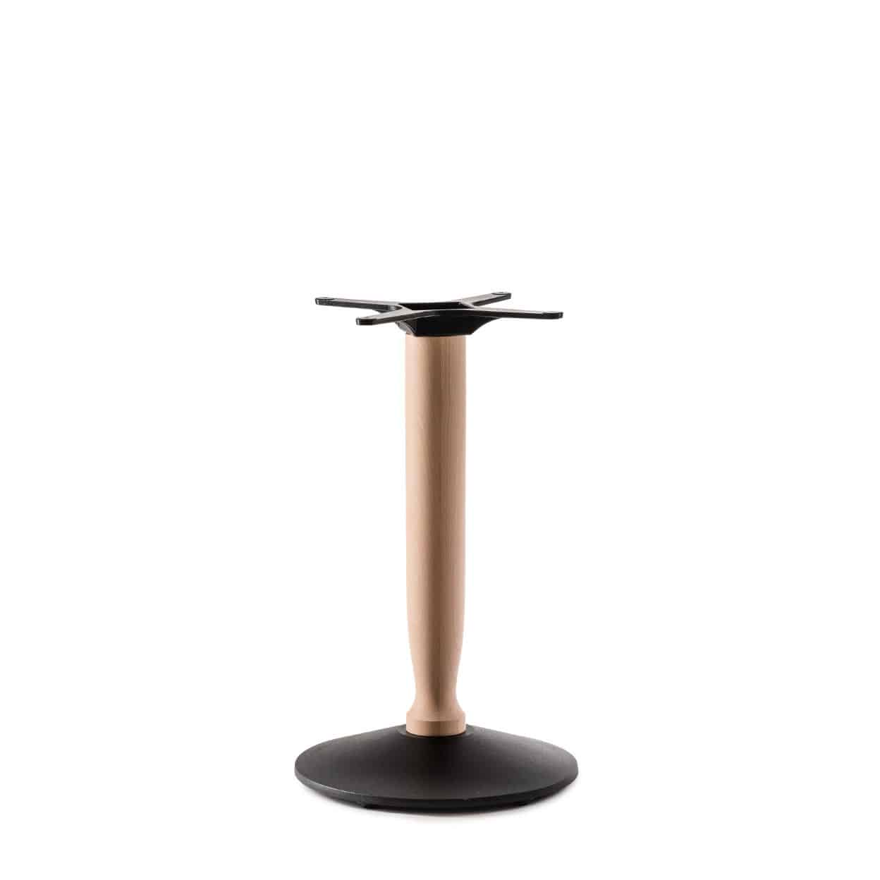 Cast iron table base - A 03 - Mebella Beata Kotowska - contemporary / for high bar tables / for ...