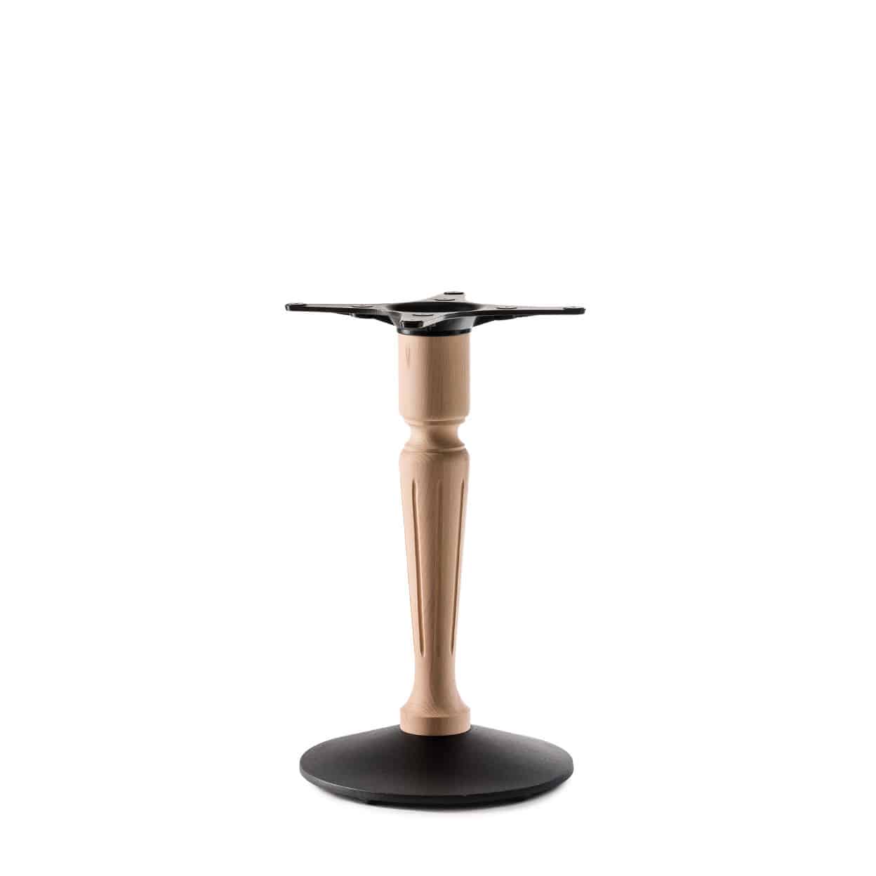 Cast iron table base - A 05 - Mebella Beata Kotowska - contemporary / for high bar tables ...